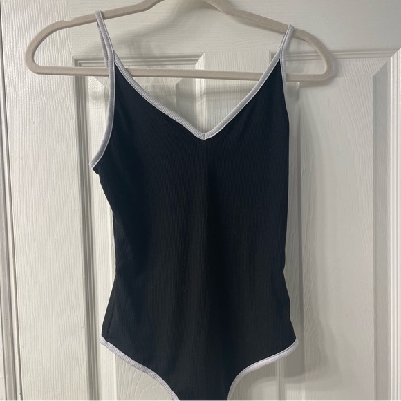 just polly | Tops | Just Polly Black And White Bodysuit | Poshmark